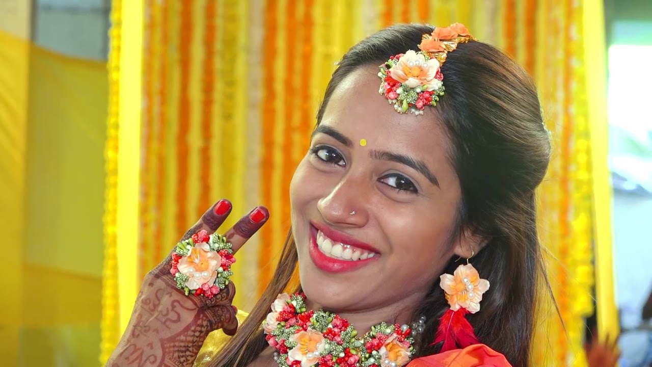 haldi function😘😘 - YouTube