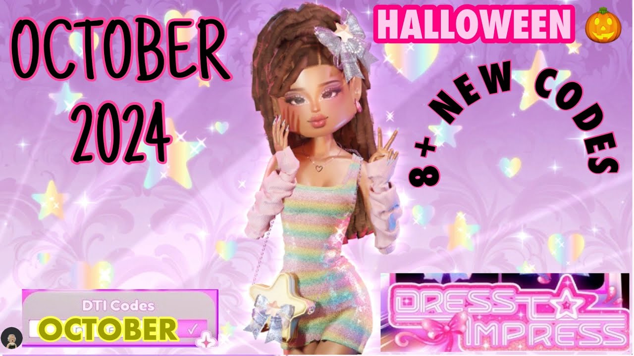 ALL OCTOBER 2024 CODES IN DRESS TO IMPRESS - Roblox #dti #dticodes # ...