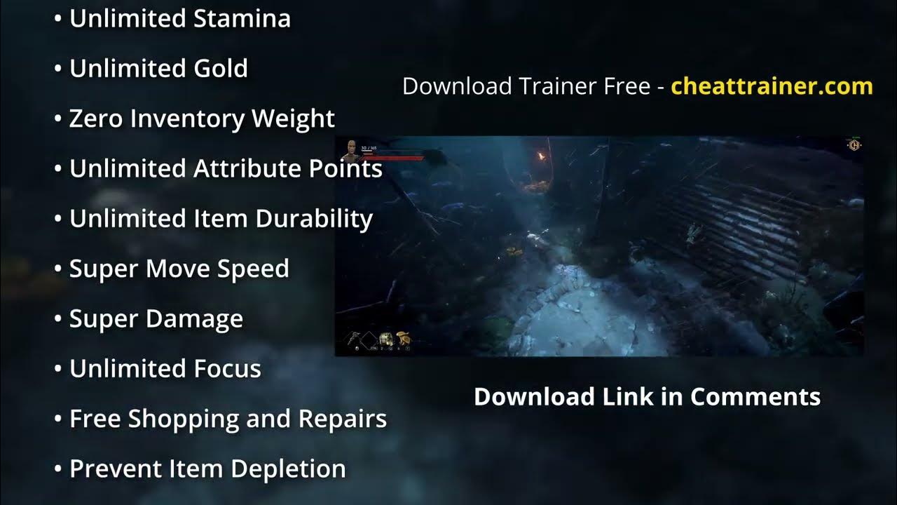 No Rest for the Wicked Trainer Cheats +17 - Unlimted Health ...