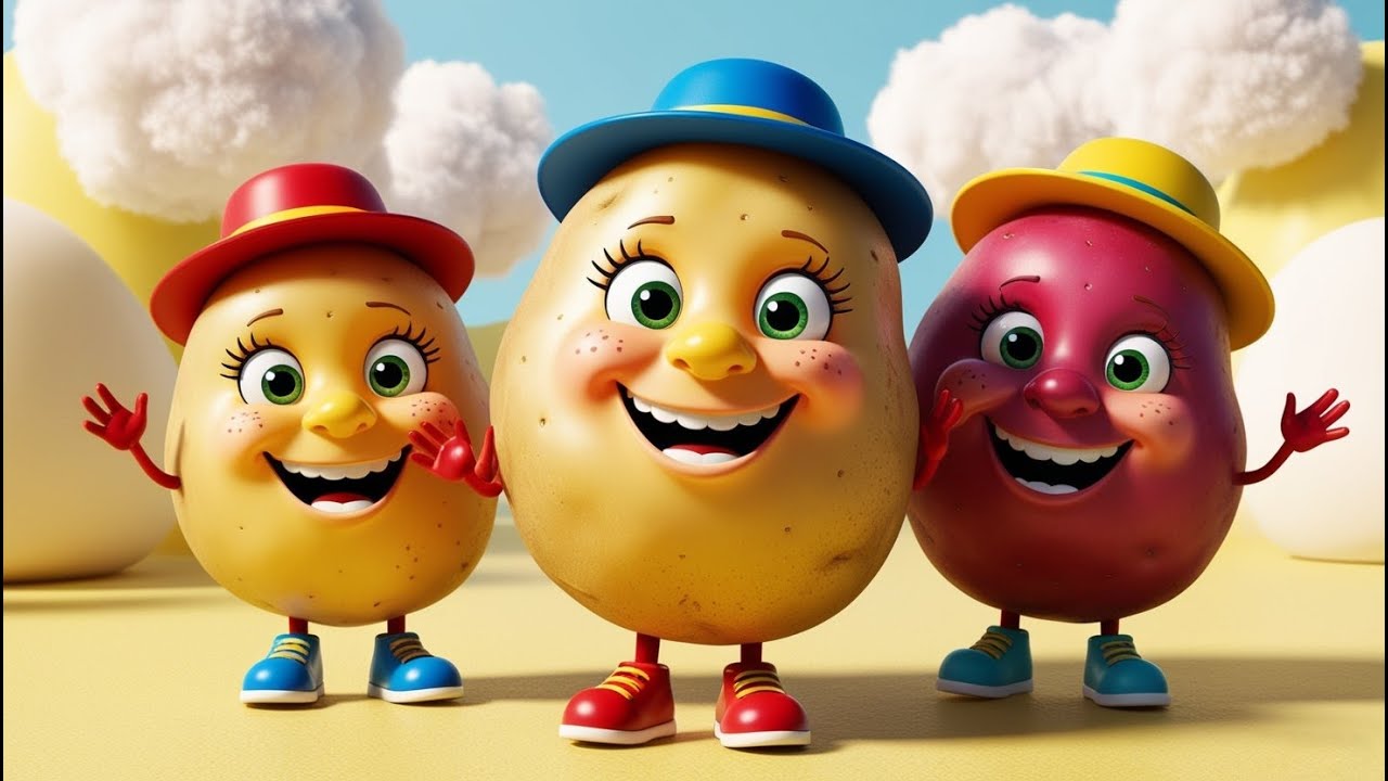 “One Potato, Two Potatoes!” Kids will love learning numbers - YouTube