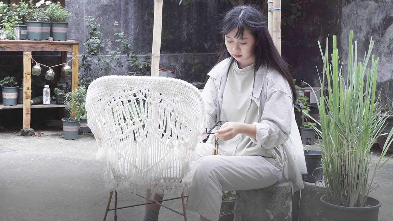DIY A Gorgeous Rope Chair | Decorate My Secret Garden | Relax and Enjoy ...
