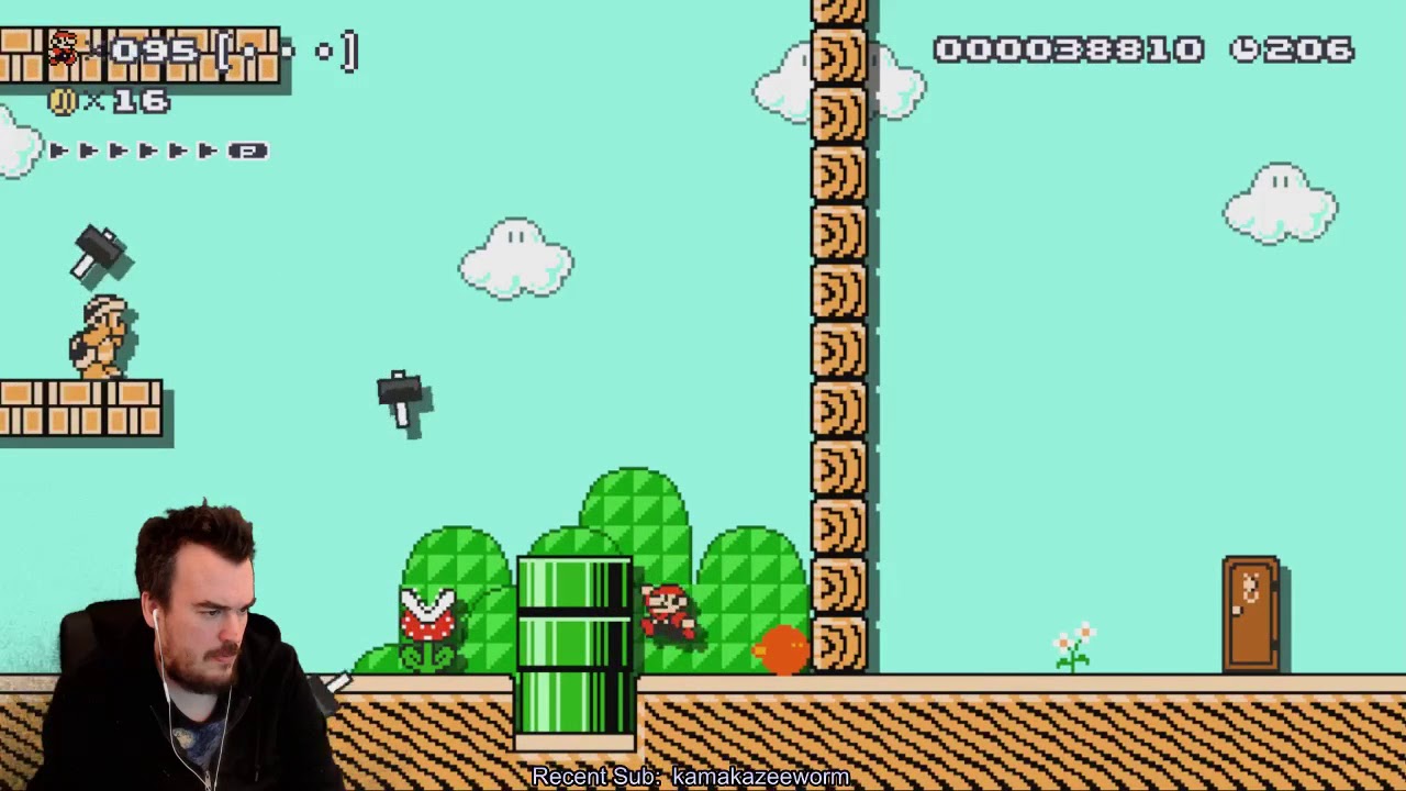 Down to the wire - 100 Mario Super Expert - YouTube