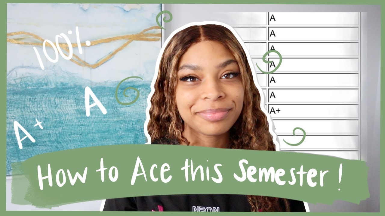 5 TIPS to be SUCCESSFUL this semester (GET GOOD GRADES EASILY) - YouTube