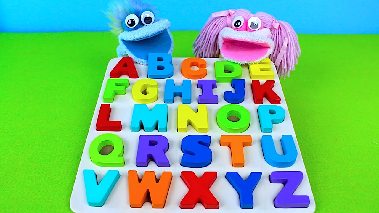 Learn ABC Puzzle Toy | Best ABC Preschool Toddler Learning Video - YouTube