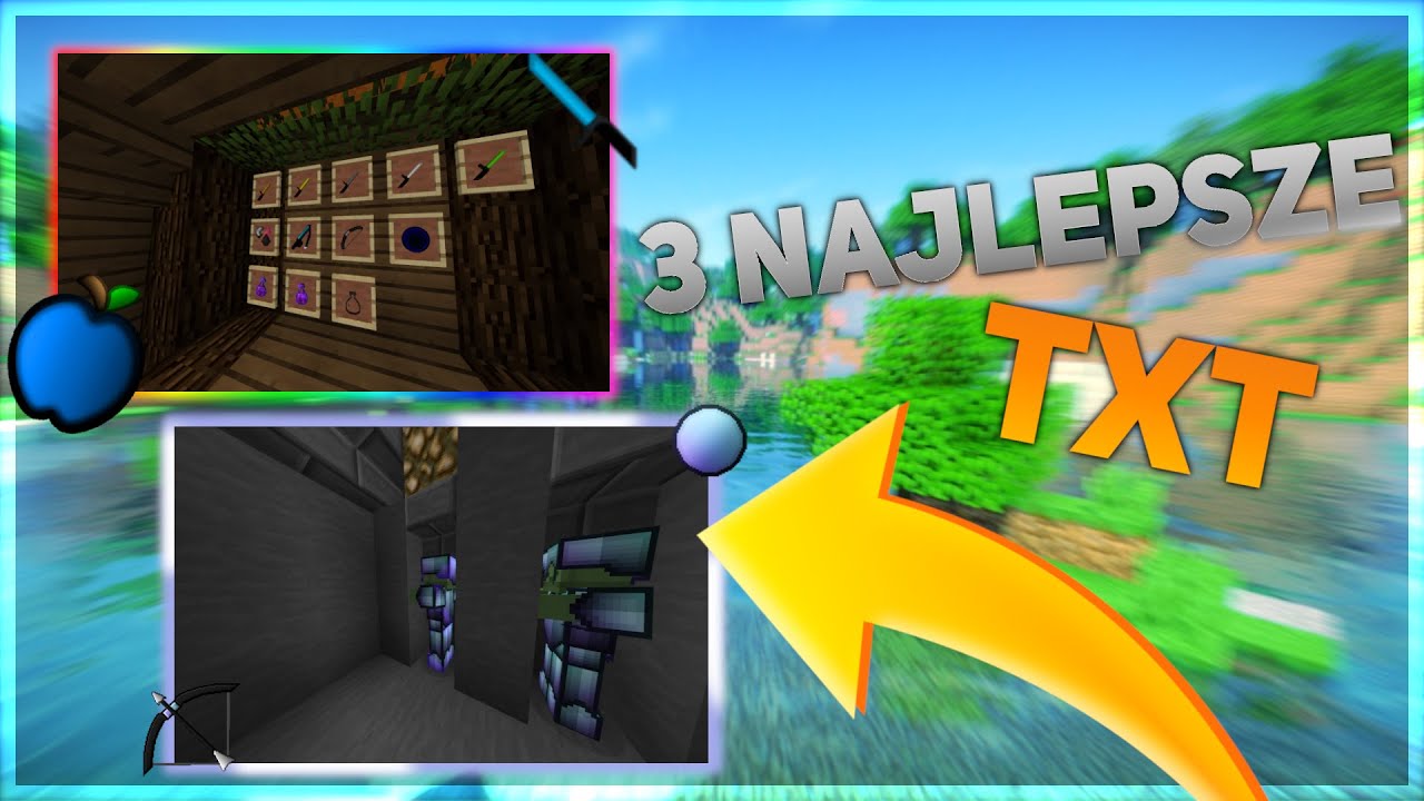 3 najlepsze txt minecraft! - YouTube