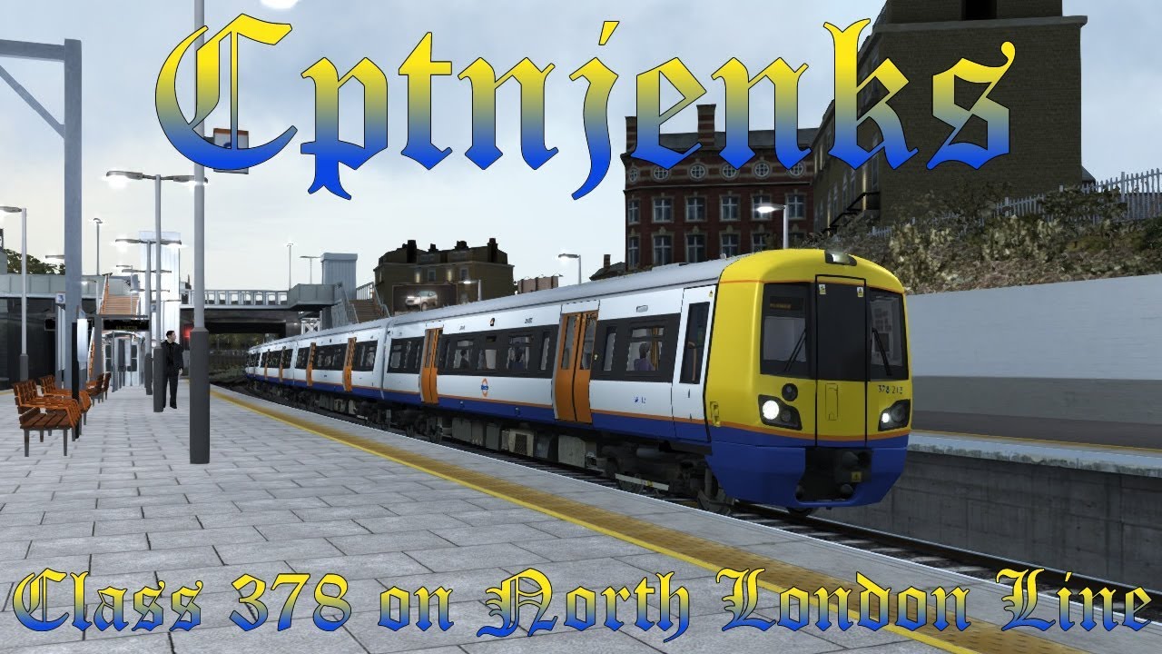 Class 378 on North London Line - YouTube