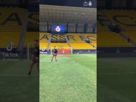 Ronaldo frikik antrenmanı