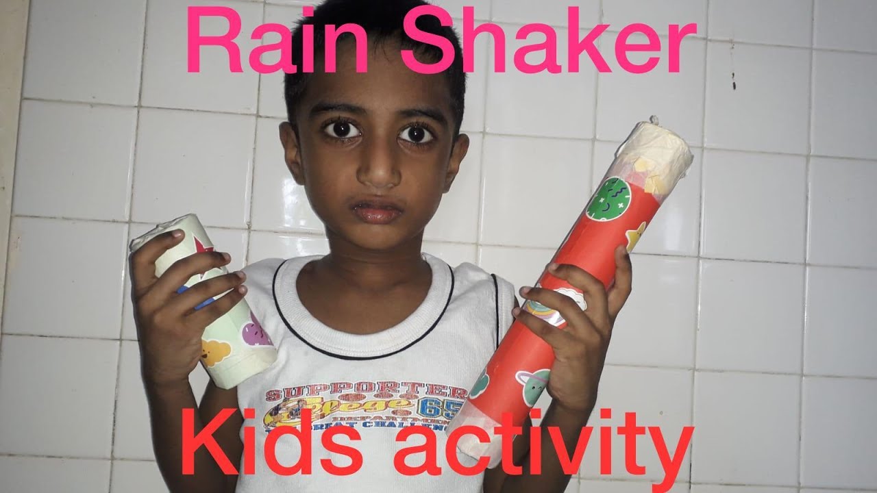 Rain Shaker | Kids work | Activity - YouTube