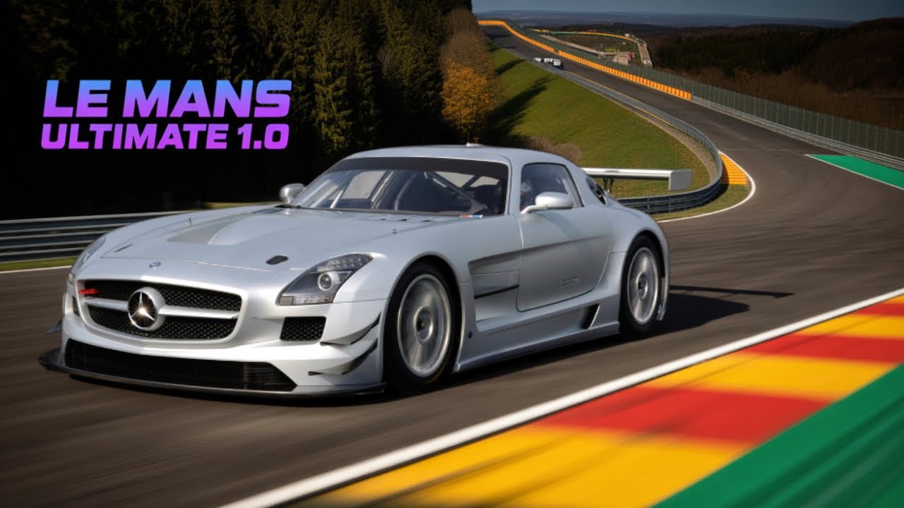 Average Driver Trying Out LMU 1.0 In The AMG LMGT3 On SPA! - YouTube
