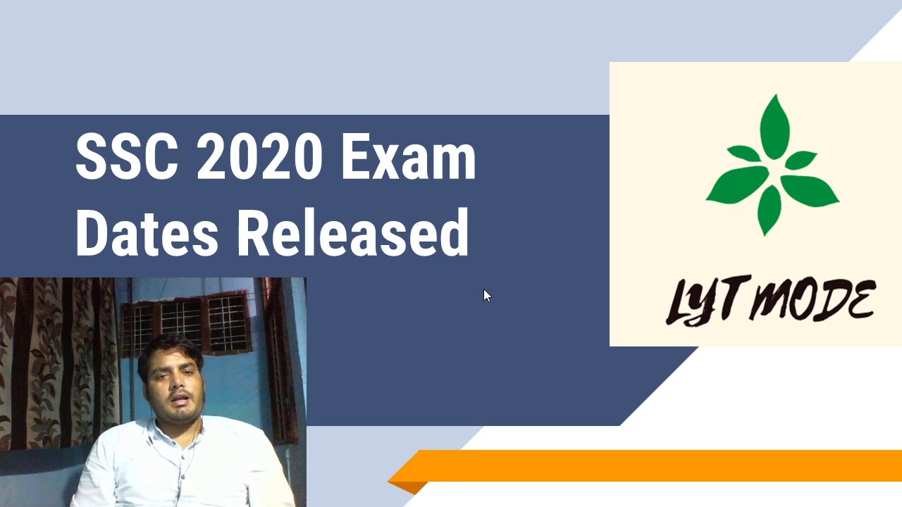 SSC 2020 Exam Dates Released | SSC CHSL | SSC CGL | SSC MTS | SSC CPO ...