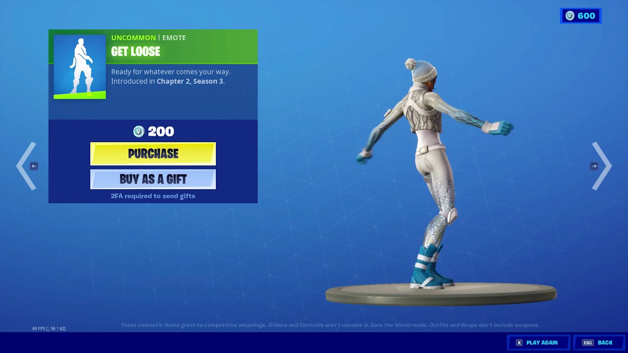 Fortnite - Get Loose Emote | Uncommon - YouTube