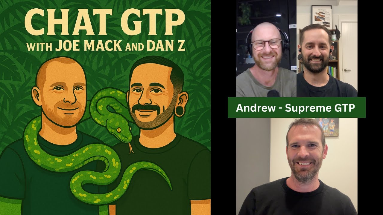 The history of captive green tree pythons in Australia with Andrew Owen ...