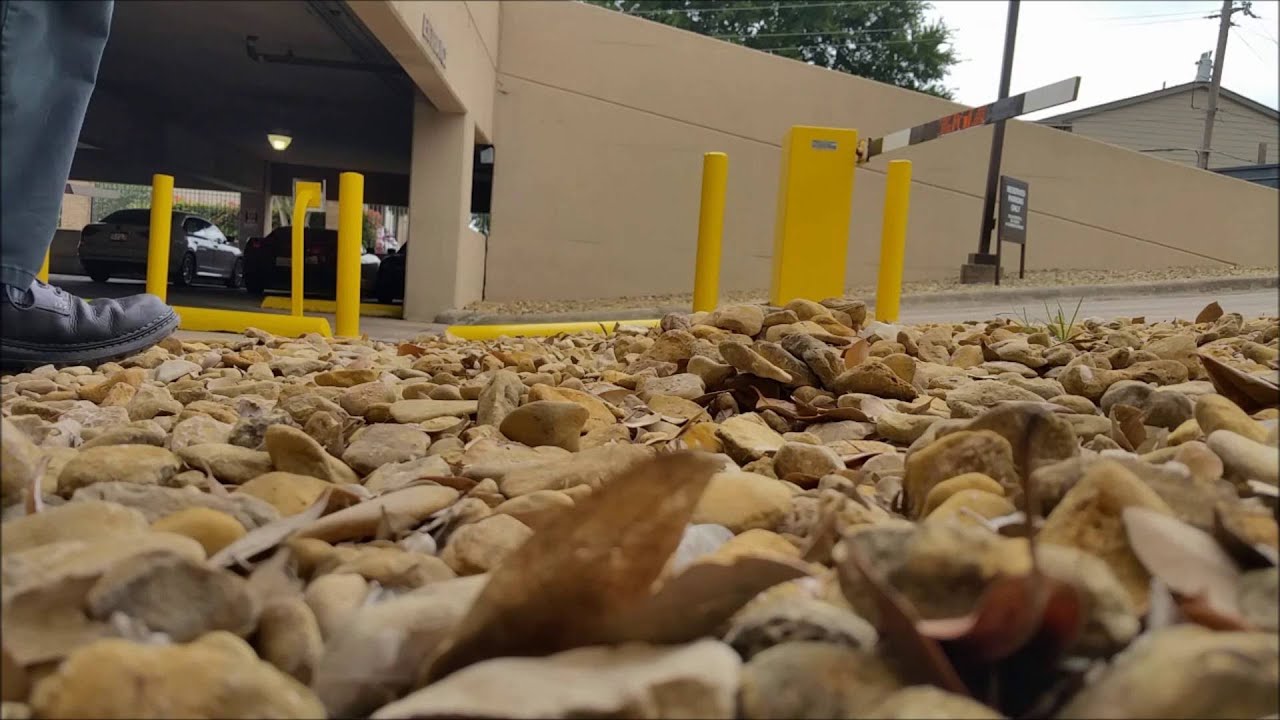 Kicking A Pile Of Rocks In Slow Motion - YouTube