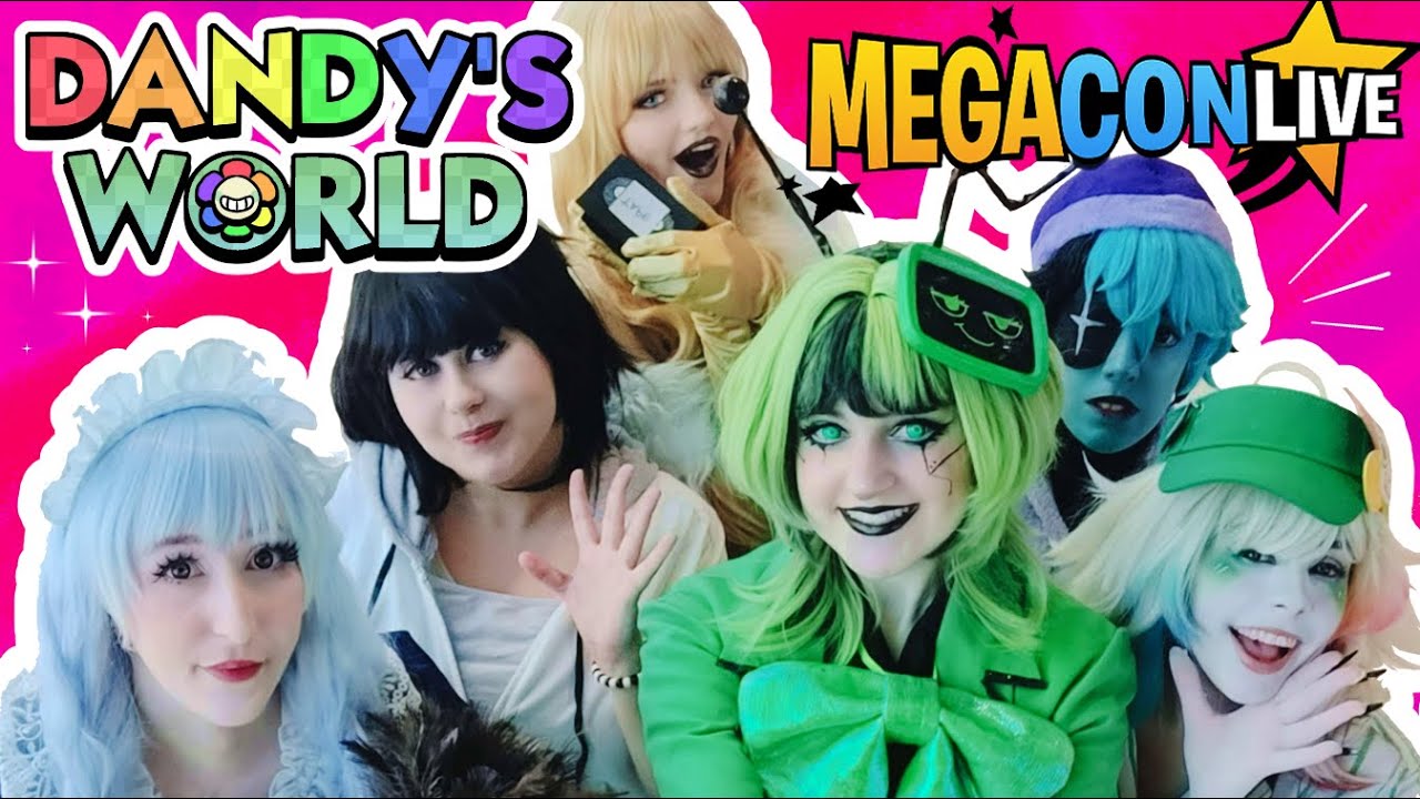 DANDY'S SHOP at MEGACON LIVE? Dandy's World, TADC - [Cosplay Vlog] - YouTube