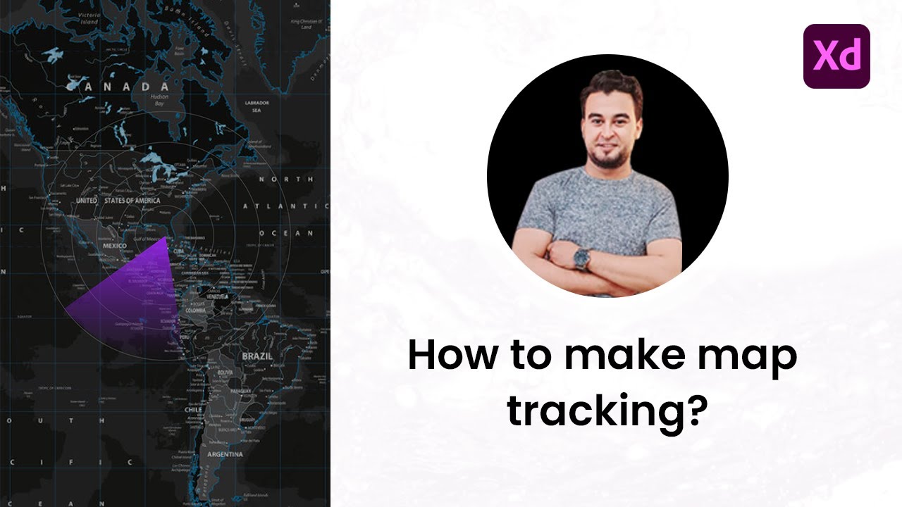 Adobe xd : How to make map tracking? - YouTube