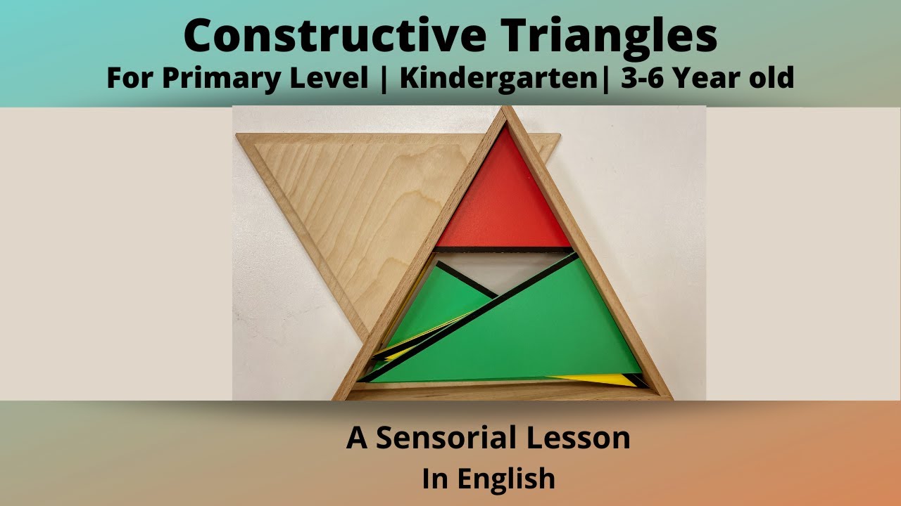 Constructive Triangle Box - A Sensorial Lesson | Primary Level - YouTube