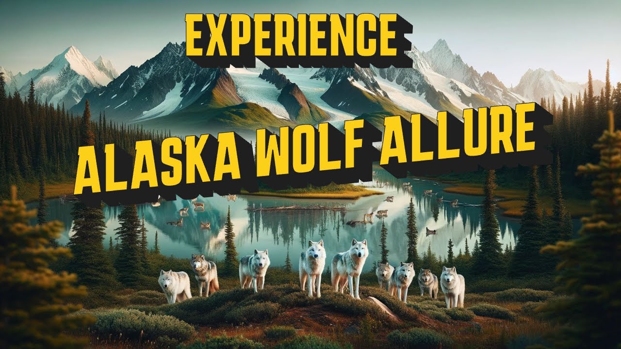Alaska's majestic wolves, against breathtaking landscapes, offer an ...