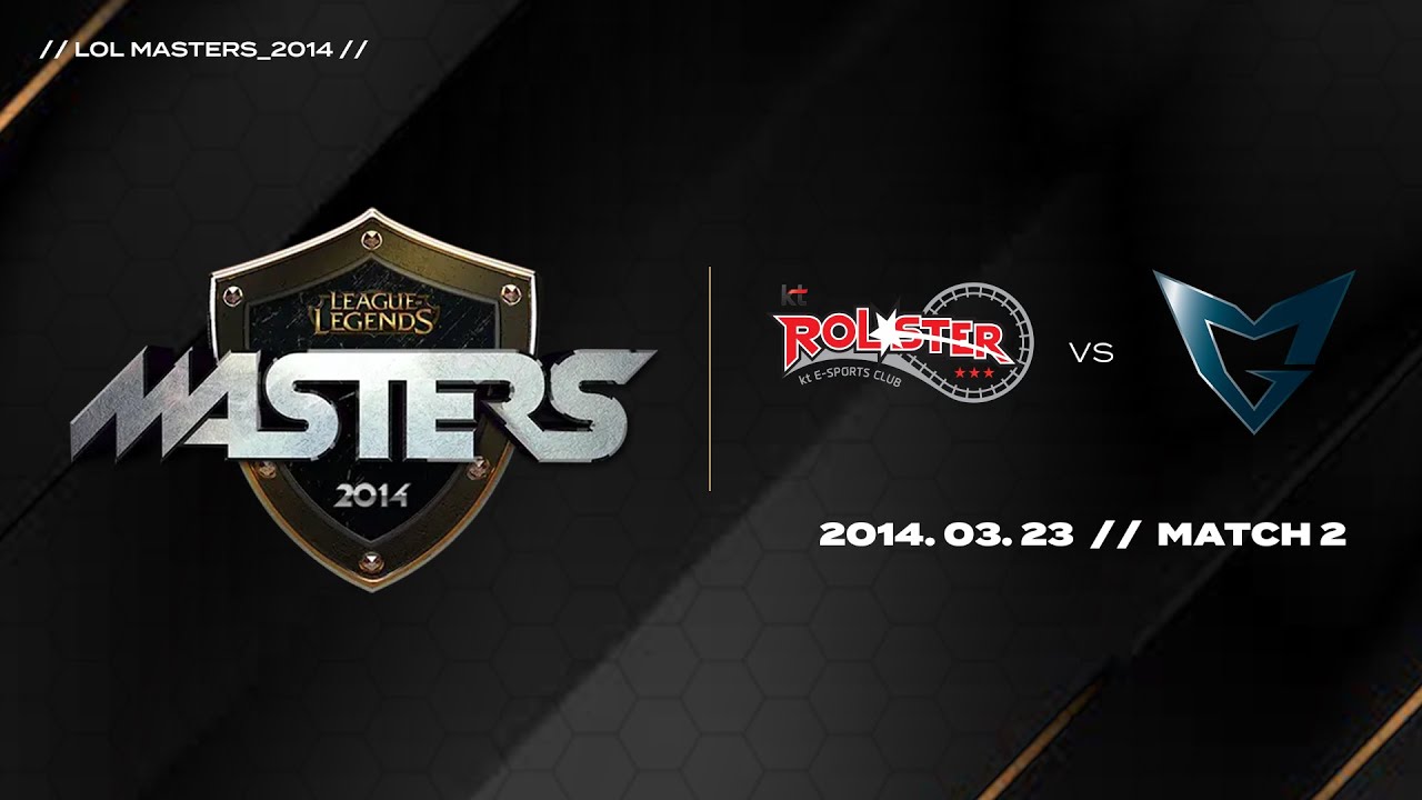 2014 LoL Masters : KT 롤스터 vs 삼성 갤럭시 - 3세트 - YouTube