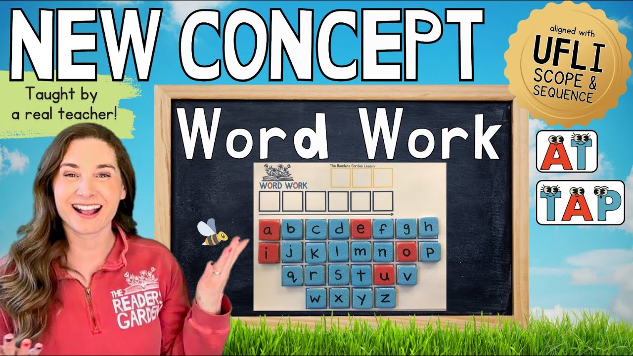 New Concept Spotlight: The WORD WORK Mat Introduction! - YouTube