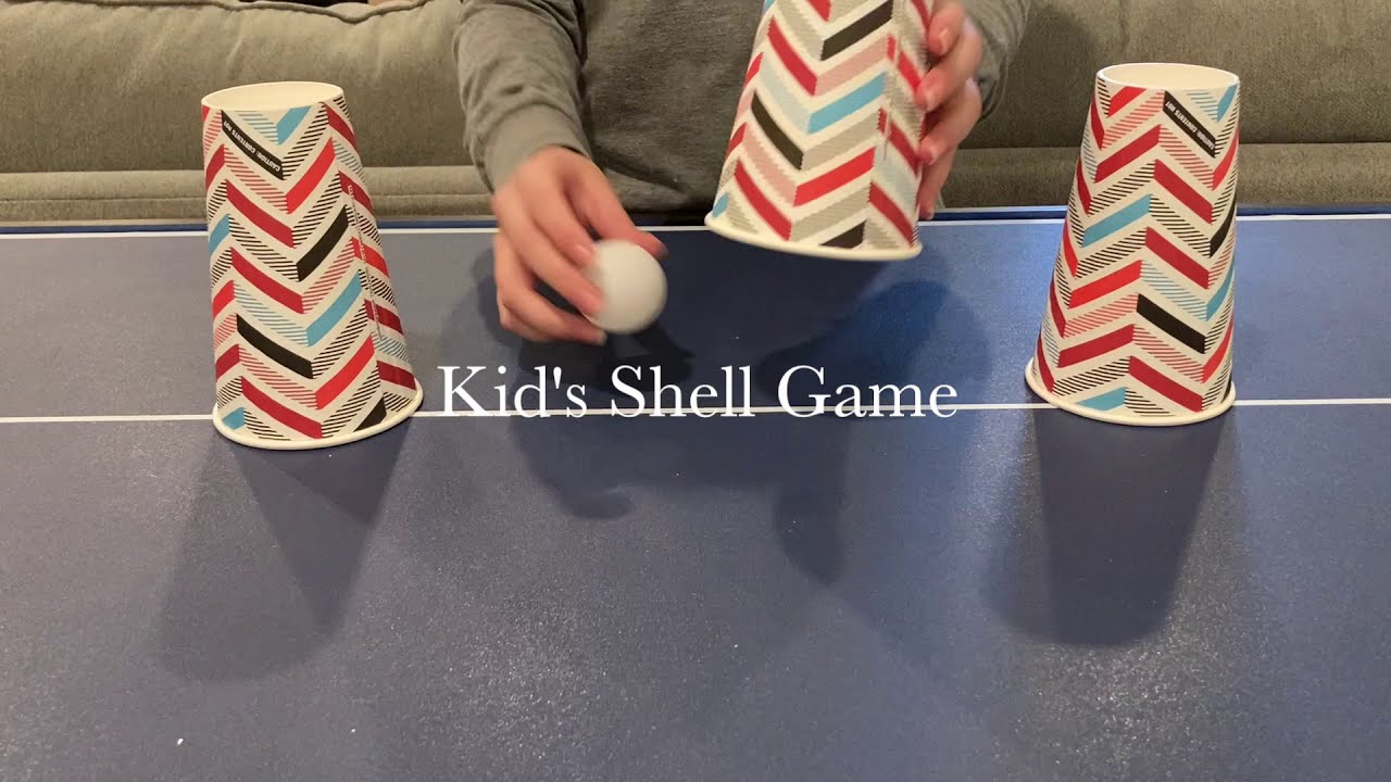 Kids shell game - YouTube