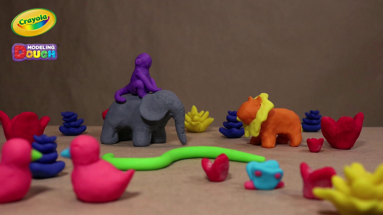 Crayola Modeling Dough in Action! Part 8 - YouTube