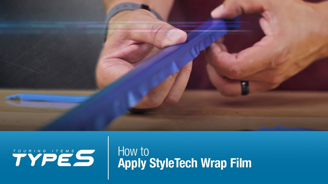 How to Apply StyleTech Wrap Film - YouTube