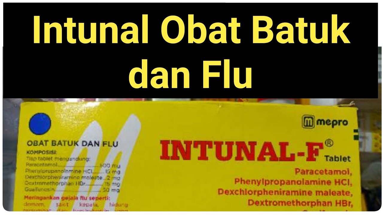 Intunal obat apa - YouTube