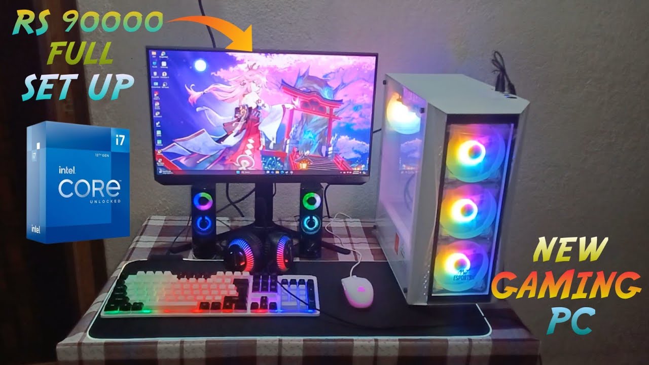 NEW GAMING PC BUILD🔥🖥️ || Intel i7 12700k Processor🔥 || WITHOUT ...
