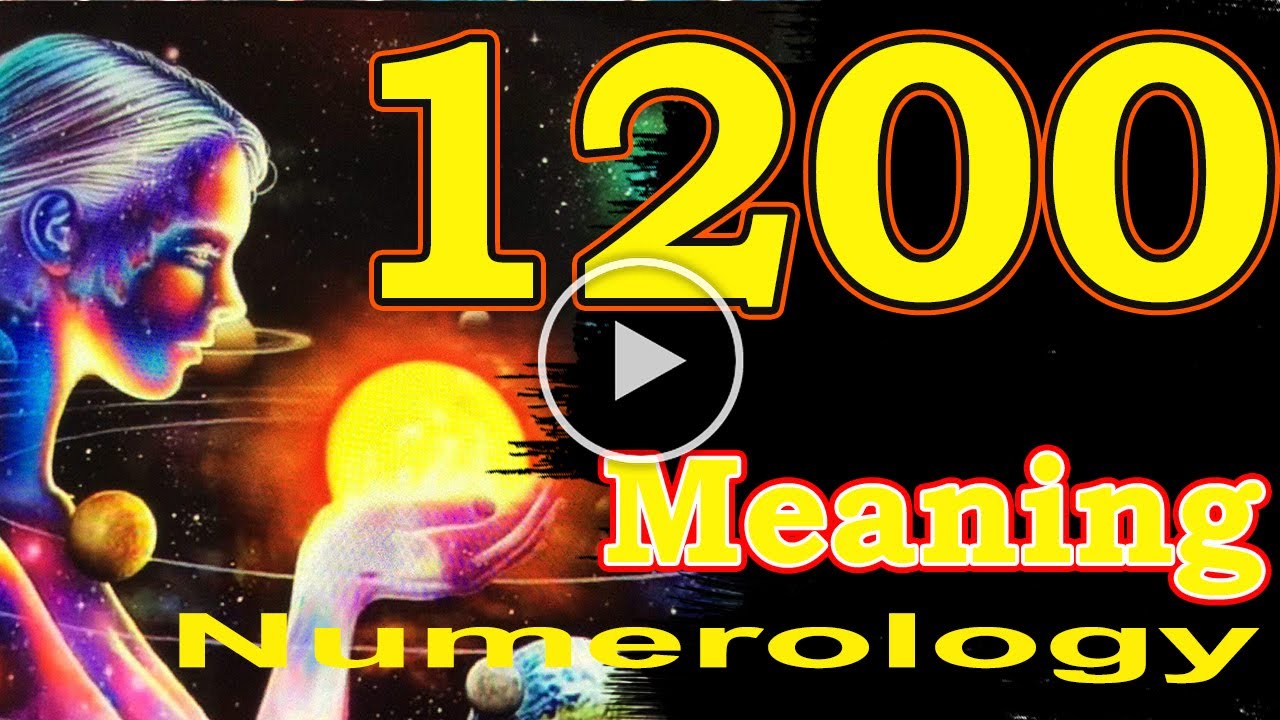 🔴 Angel Number Meanings 1200 Seeing 1200 Numerology Box - YouTube