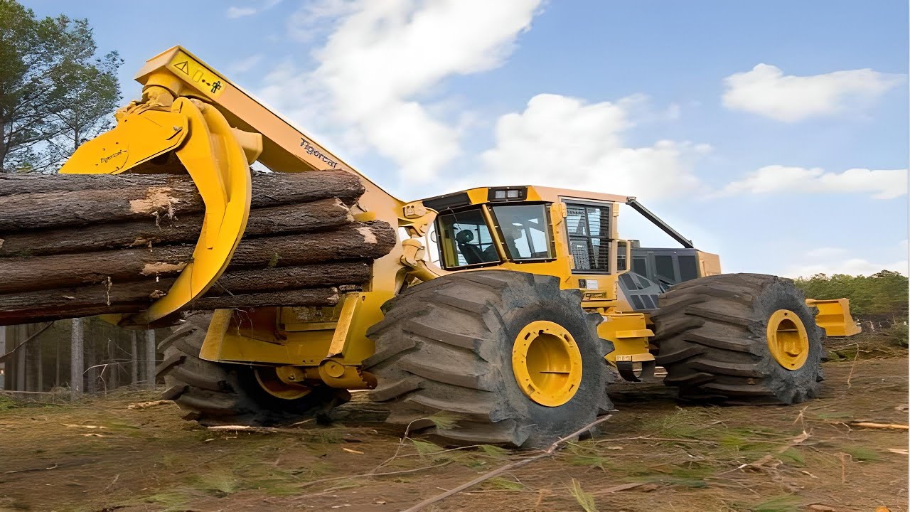 🚩Mega Machines Tigercat unveils largest machine Tigercat forestry ...