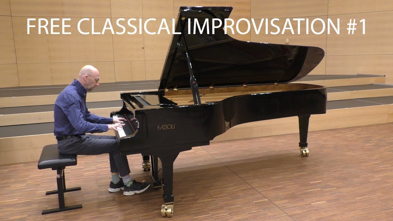 Classical Piano Improvisation like early Beethoven #1 - YouTube