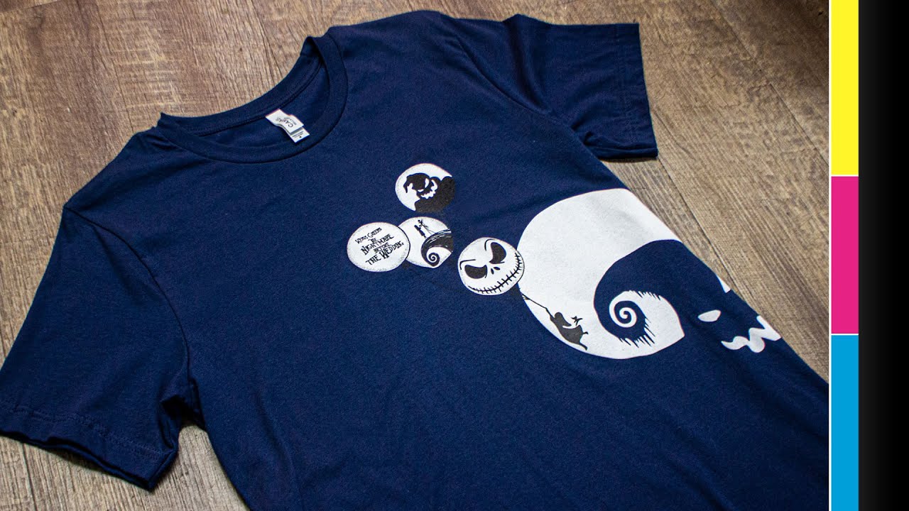 How to SCREEN PRINT a WRAPAROUND - SIDE WRAP Tutorial - YouTube