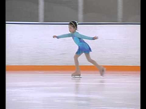 Katherine's 1st Ice Skating Competition - YouTube
