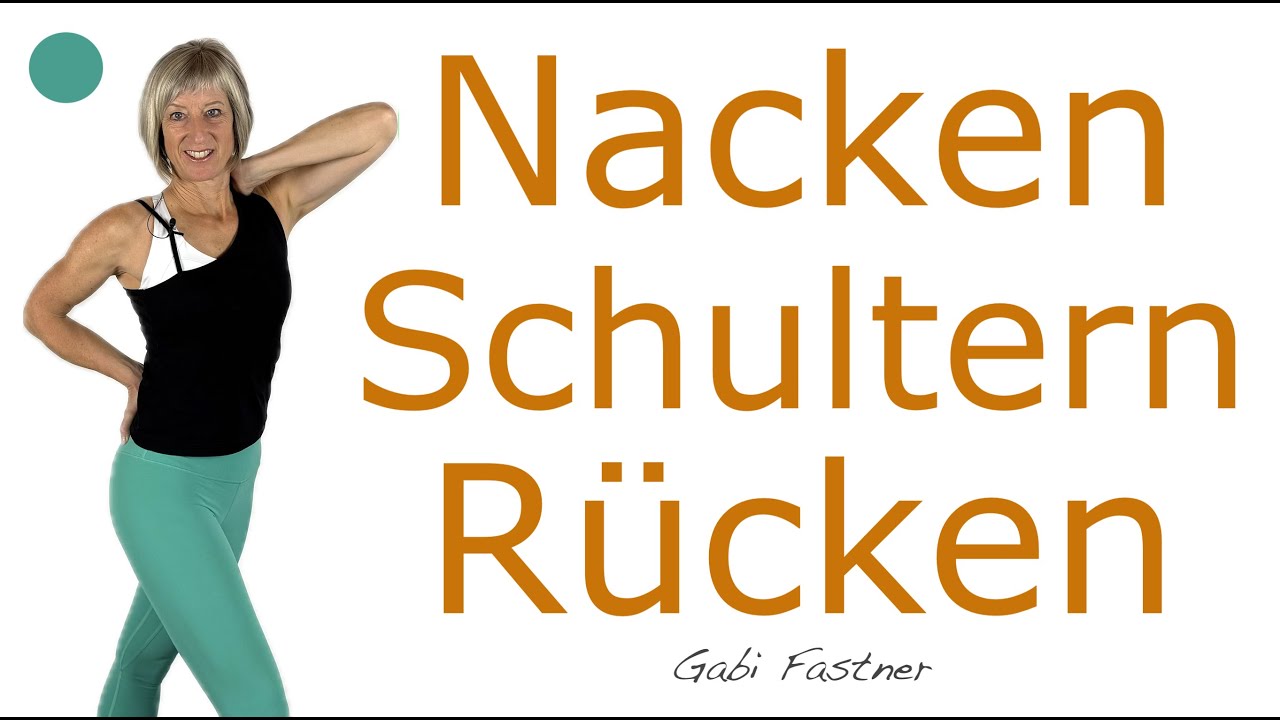 🧷 20 min. Nacken, Schultern, Rücken | Haltung, Lockerung und Kräftigung ...