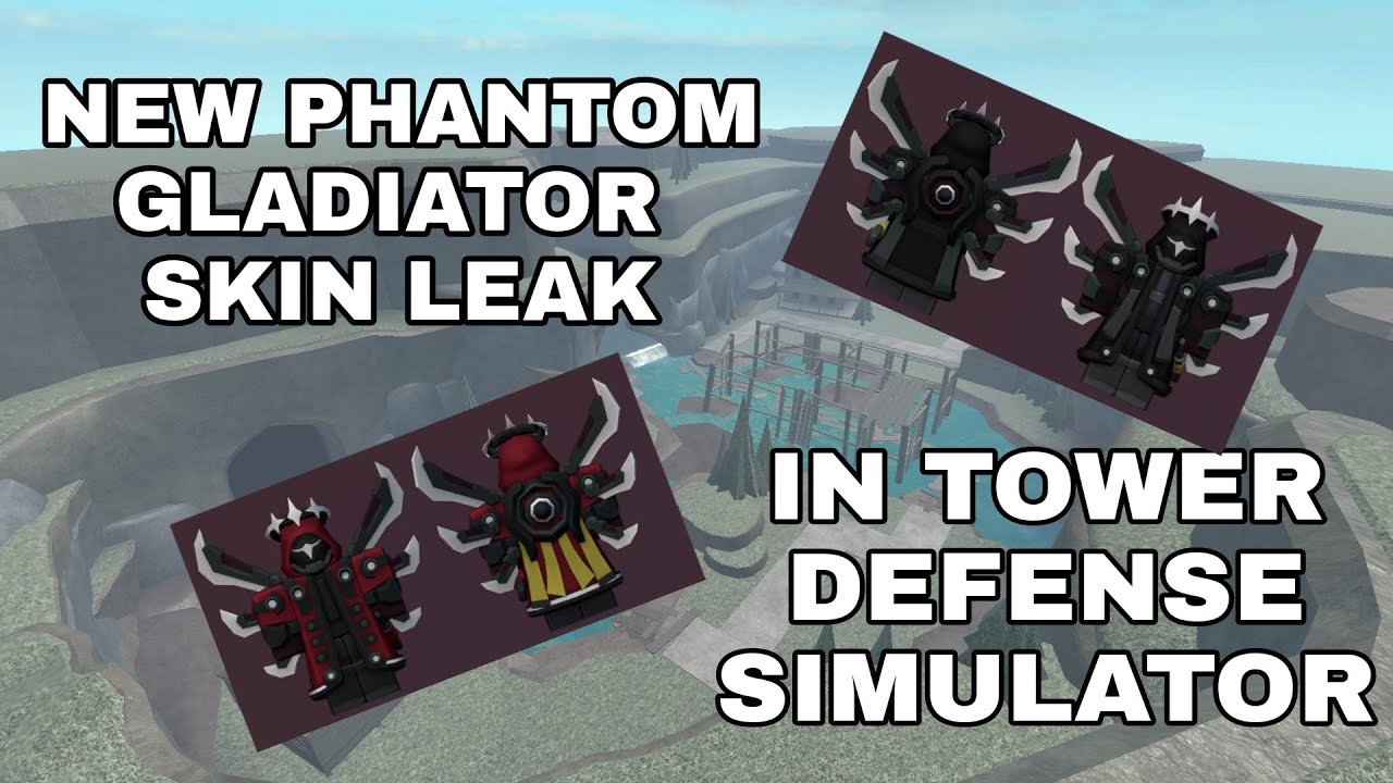 NEW PHANTOM GLADIATOR SKIN LEAK😲😲😲 | ROBLOX - YouTube