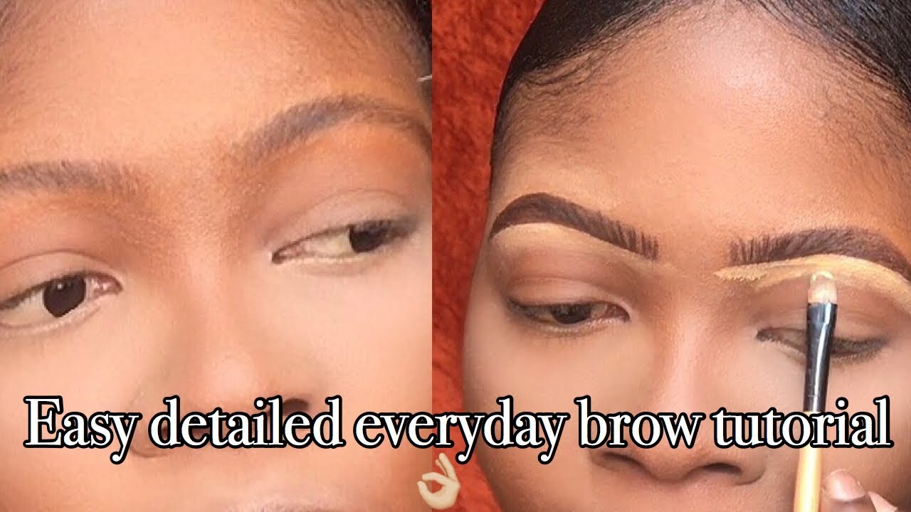 Easy Brow Tutorial for an everyday look/Jessie AA - YouTube
