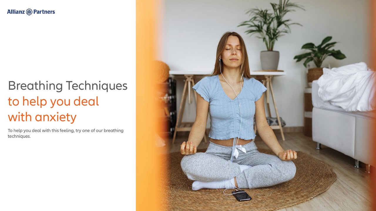 Breathing Techniques to help you deal with anxiety - YouTube