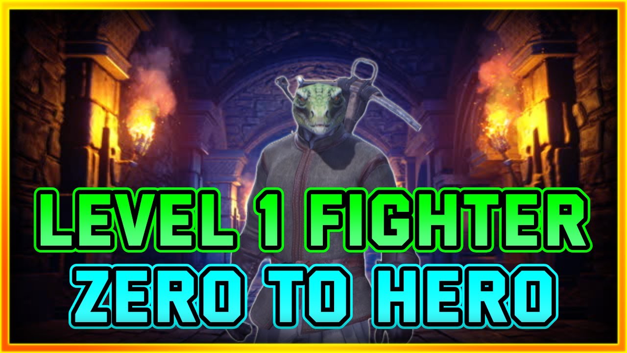 Level 1 Green Lizard Fighter | Zero to Hero | Dark and Darker - YouTube