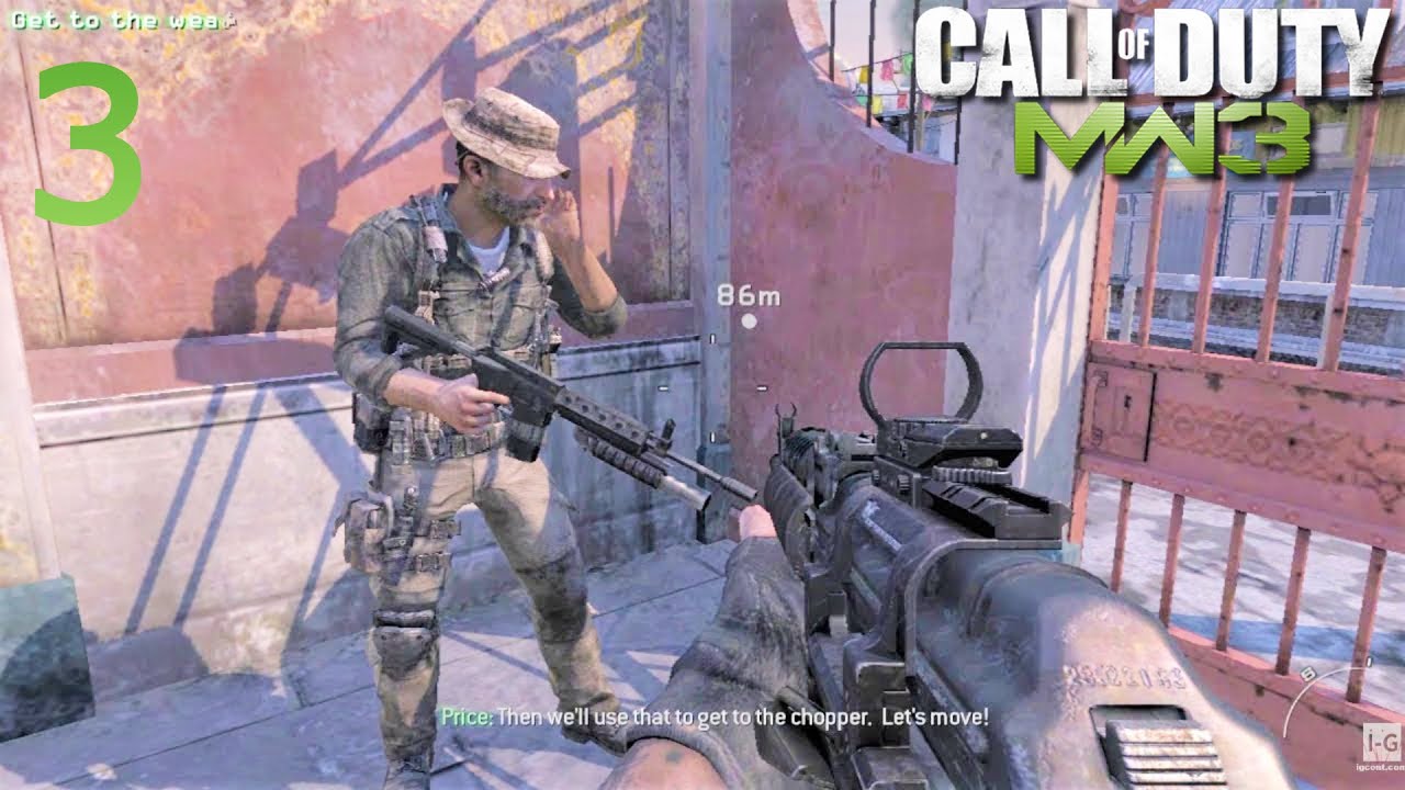 Call Of Duty Modern Warfare 3 Gameplay Walkthrough Part 3 Campaign