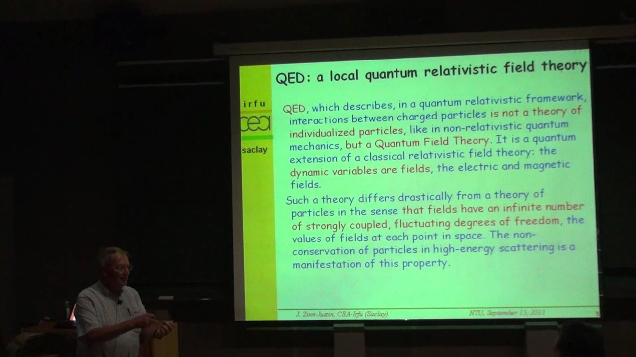 Jean Zinn-Justin, From infinities in QED to the general renormalization ...