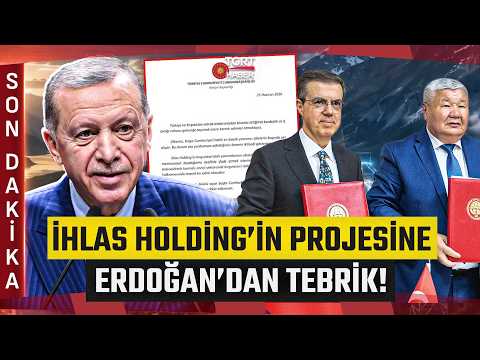 #SONDAKİKA | Cumhurbaşkanı Erdoğan'dan İhlas Holding'in Dev Yatırım Projesine Tebrik!  - TGRT Haber
