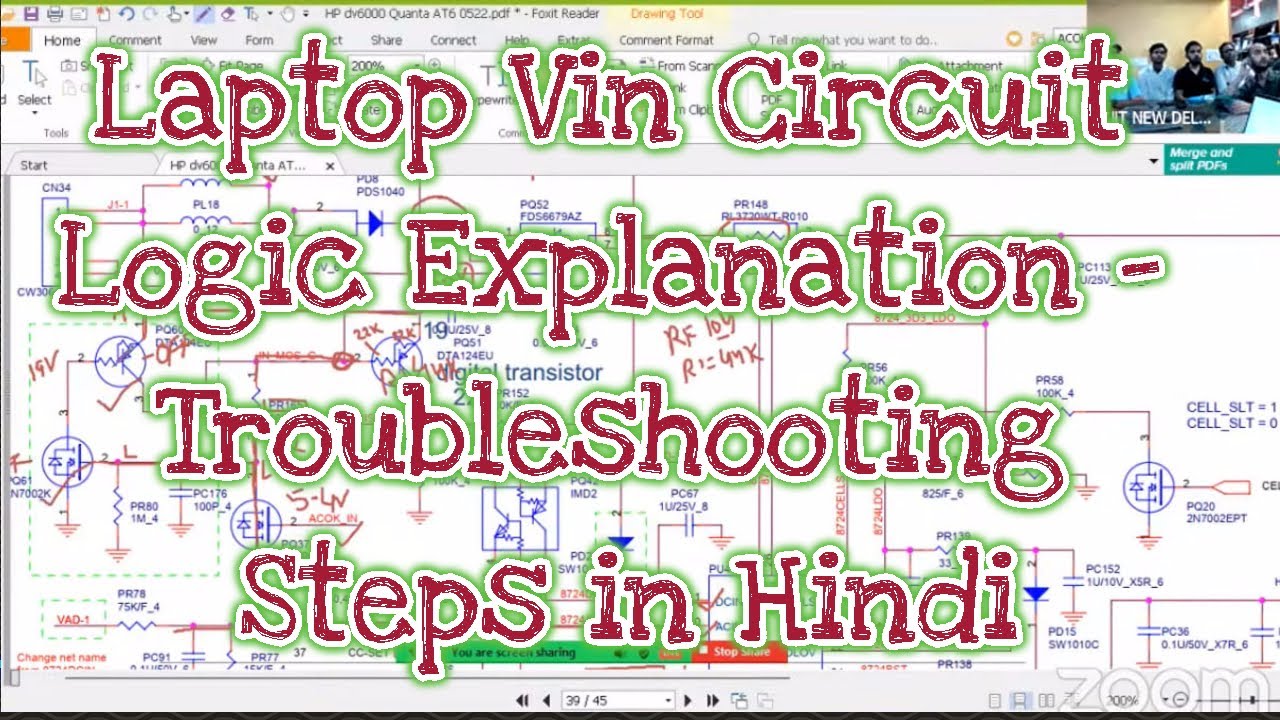 Laptop Vin Circuit Logic Explanation Troubleshooting | LCIIT Laptop ...