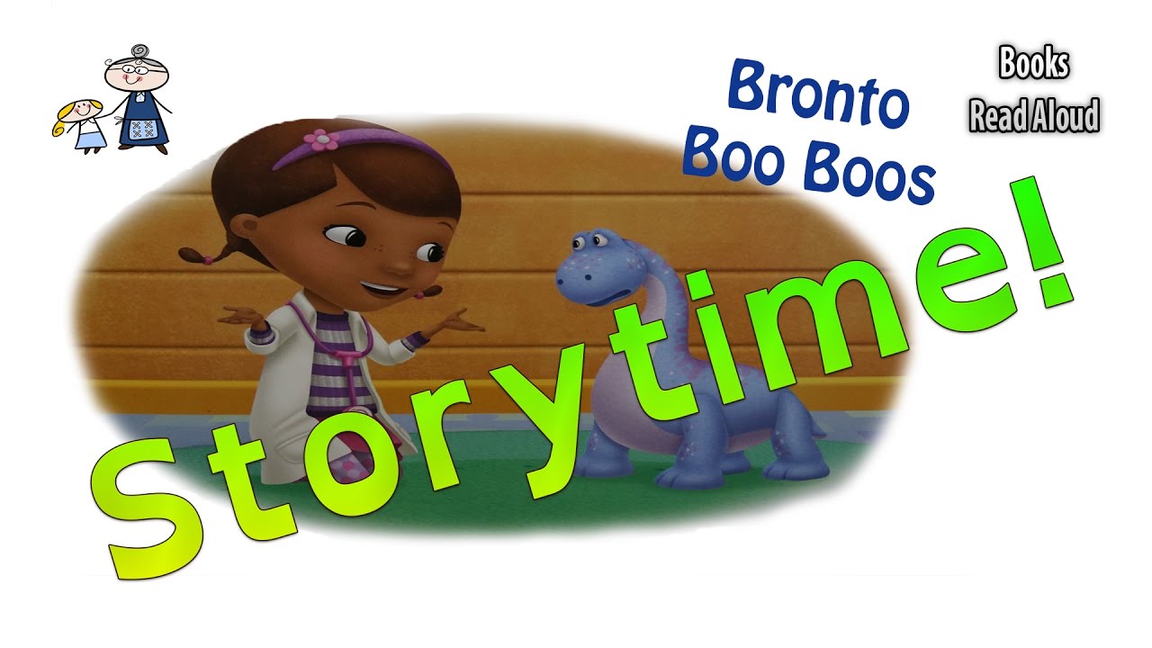 Doc McStuffins BRONTO BOO BOOS Read Along ~ Bedtime Story! It's ...