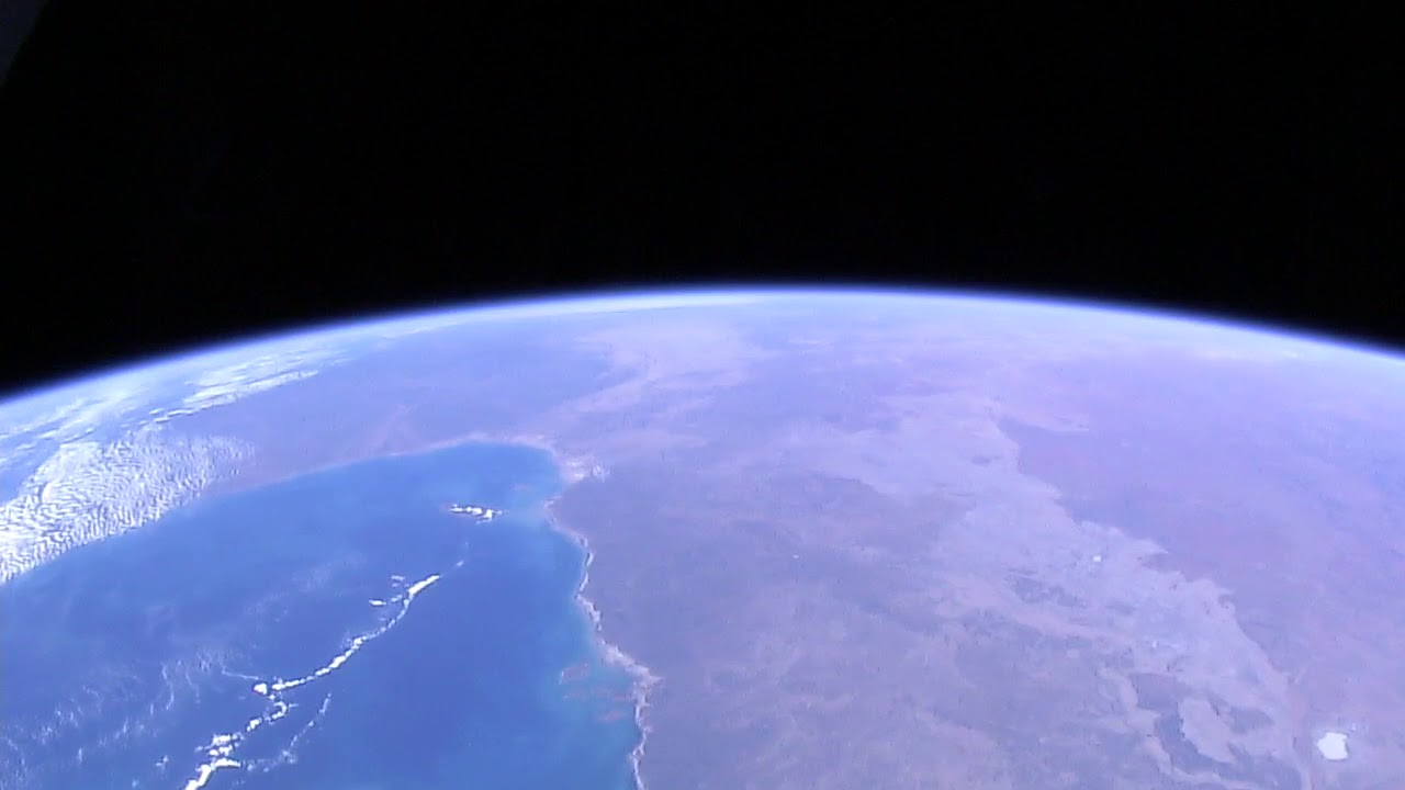 ISS Forward HDCam Northern Australia to Sydney - YouTube