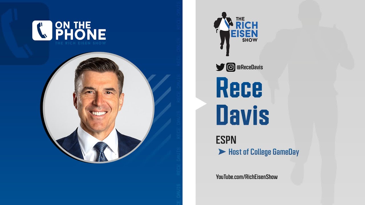Does College GameDay’s Rece Davis Ever Age? Seriously. | The Rich Eisen ...