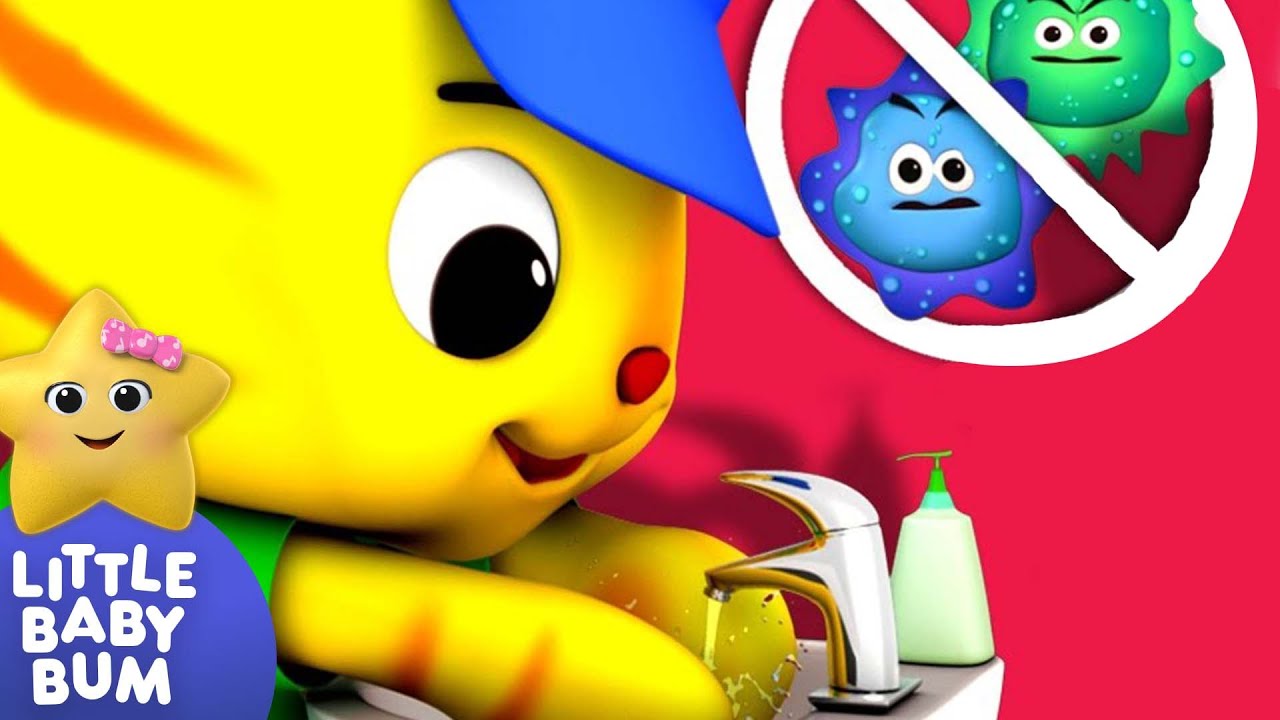 Wash Hands Song | Kids Show | Toddler Learning Cartoons | Little Baby ...