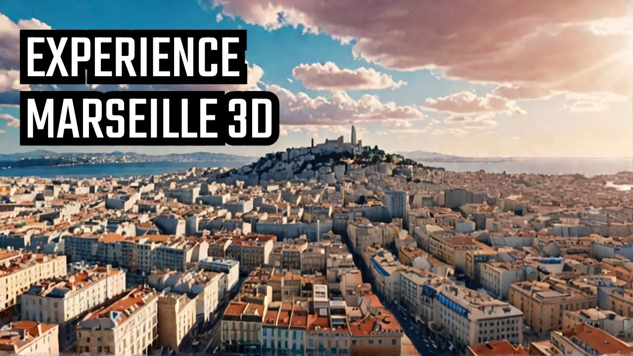 3D FLYOVER TOUR MARSEILLE FRANCE - YouTube