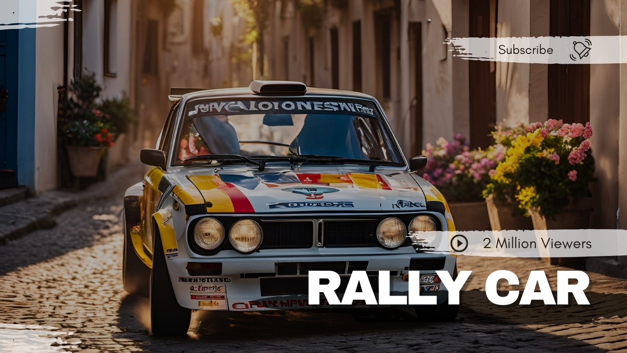 Rally Car Navigates Extremely Narrow Town Streets – Insane Skills ...