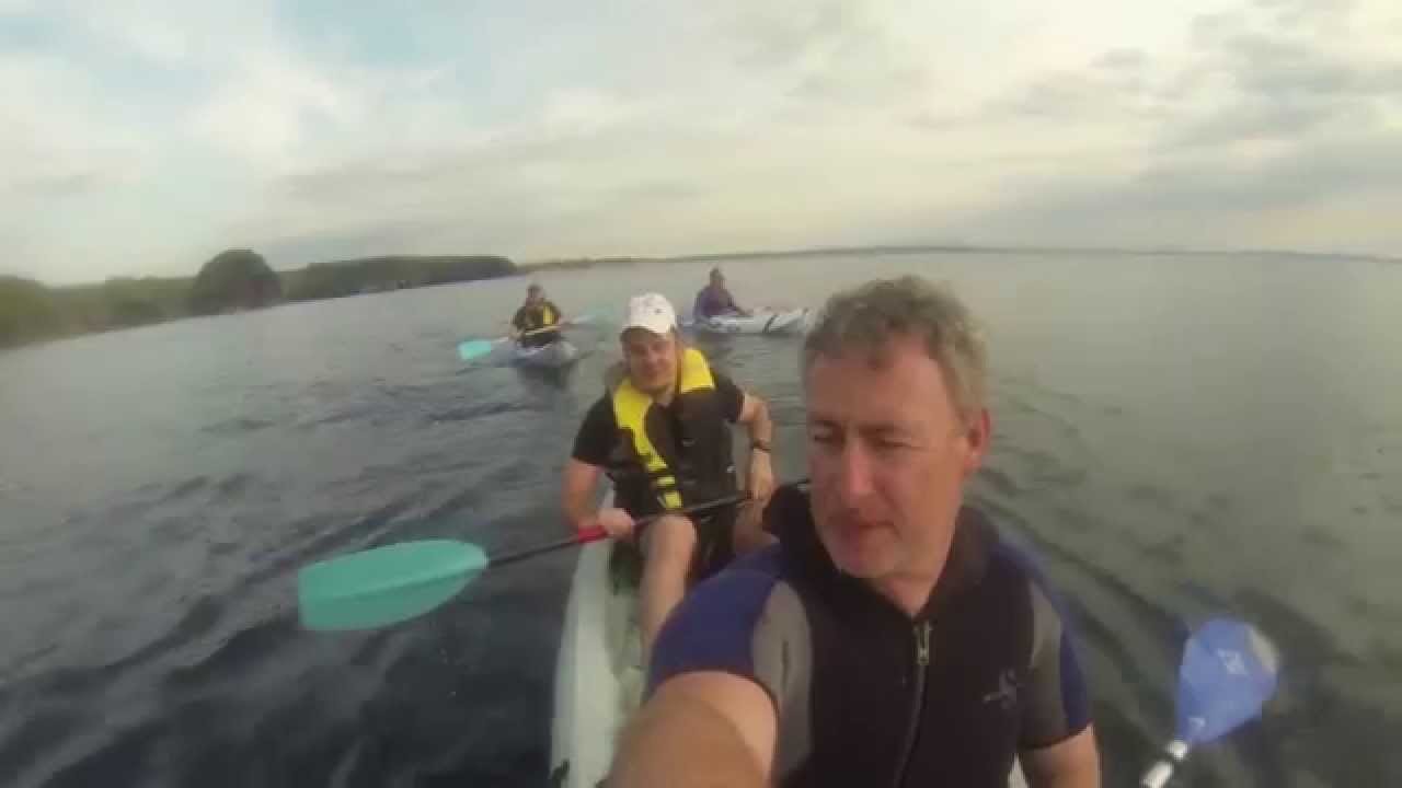KAYAKING in BALLYBUNION JUNE 2014 - YouTube