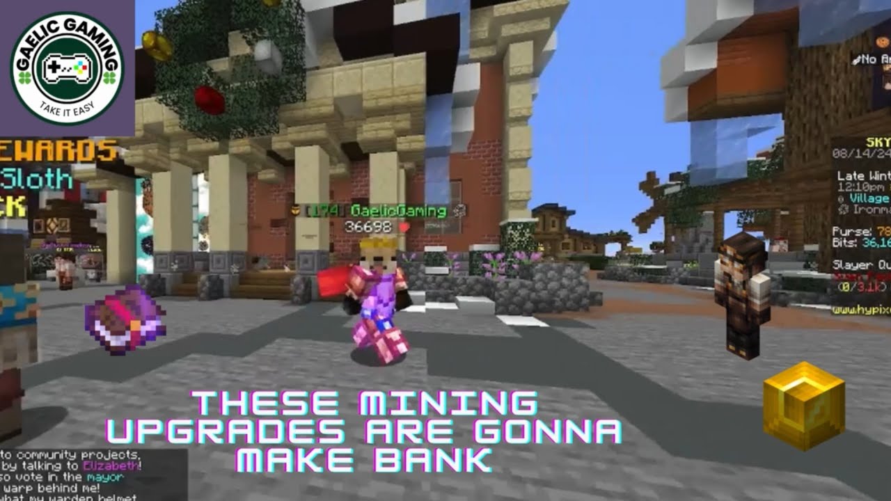 These mining upgrades gonna print money (Hypixel Skyblock ironman ep27) - YouTube